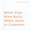 What Can School Psychologists Do to Address Bullying? - Thriving School ...