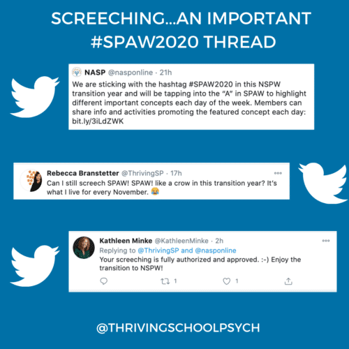 3 Resources for National School Psychology Week 2020! - Thriving School ...