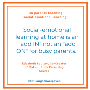 3 Ways to Make Social Emotional Learning “Stick” at Home: A Coffee Chat ...